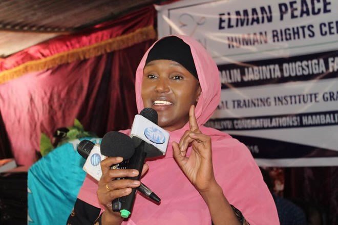 Graduation Cermony for Youth Vocational Training at Elman Peace