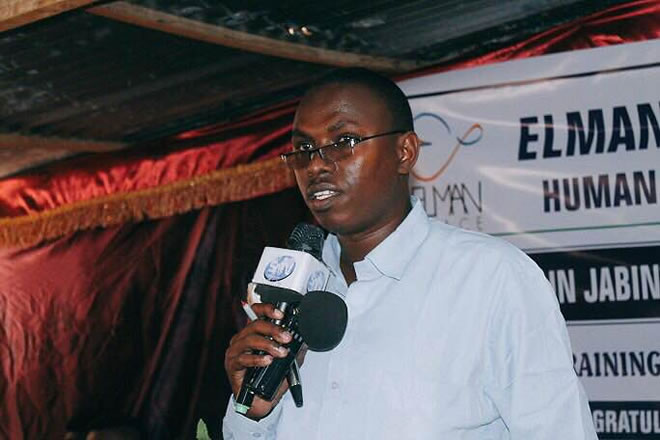 Graduation Cermony for Youth Vocational Training at Elman Peace